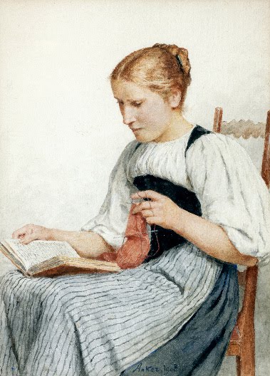 Reading and Art: Albert Anker