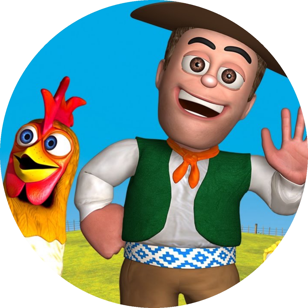 Kits imprimibles gratis : Toppers granja de Zenón