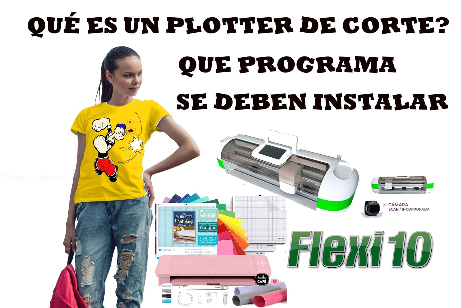 ¿Qué es un Plotter de corte? que programa se deben instalar