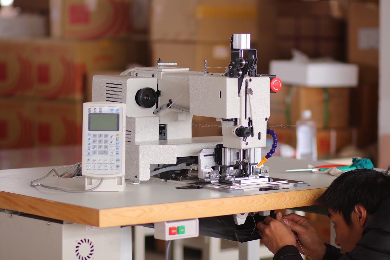 Heavy duty industrial sewing machines: Automated climbing ropes sewing ...