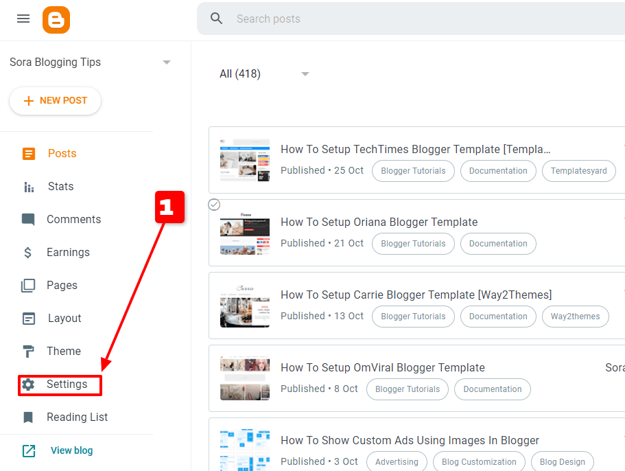 How To Add or Change Favicon In Blogger Blogs - 2020 (New Dashboard ...