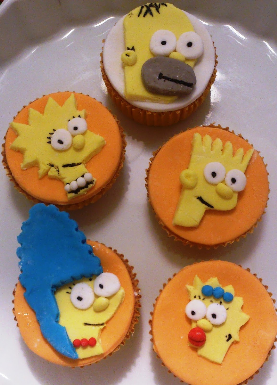 Cadê Meu Bolo: Cupcakes The Simpsons