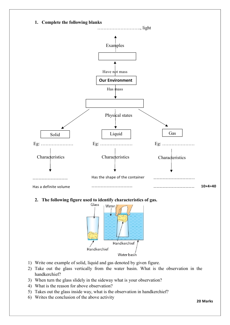 Grade 6_Science_Unit Exam 01 & 02_Jaffna Zone - www.lkedu.lk