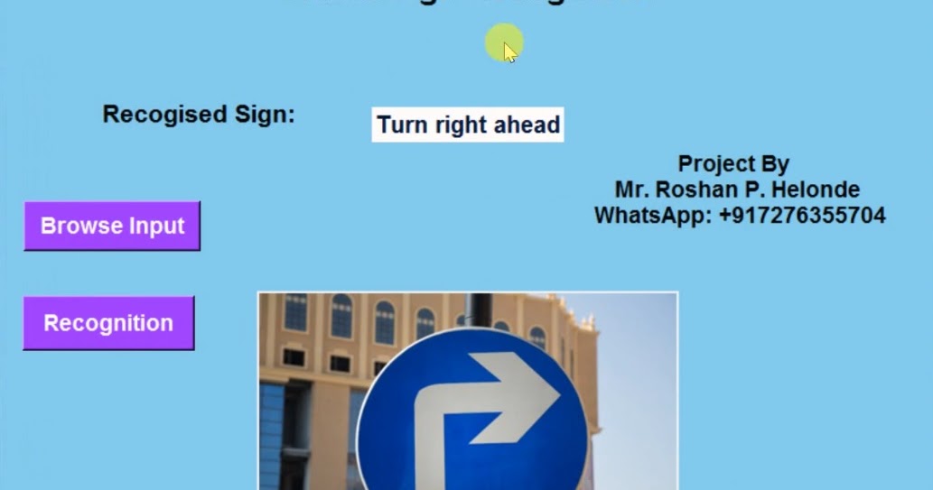 Traffic Sign Recognition using Python Source Code ~ Low Price Projects Traffic Sign Recognition using Python Source Code ~ Low Price Projects