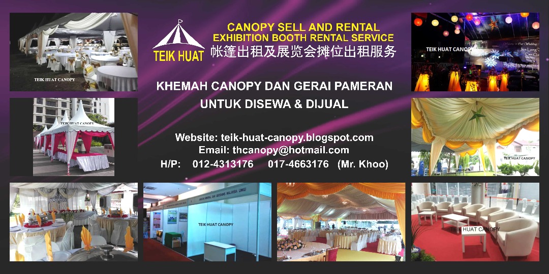 Teik Huat Khemah Canopy: Teik Huat Canopy Wishes You A Selamat Hari ...