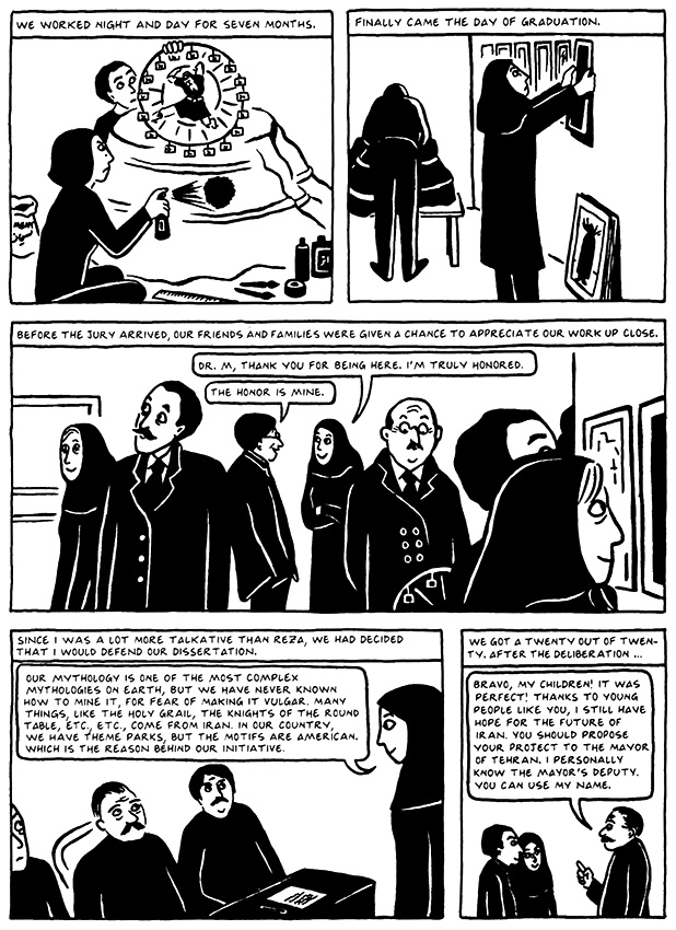 Read Persepolis 2, Section 19: The End, Page 176