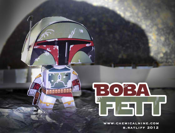 Boba Fett Papertoy | Papercraft Paradise | PaperCrafts | Paper Models ...