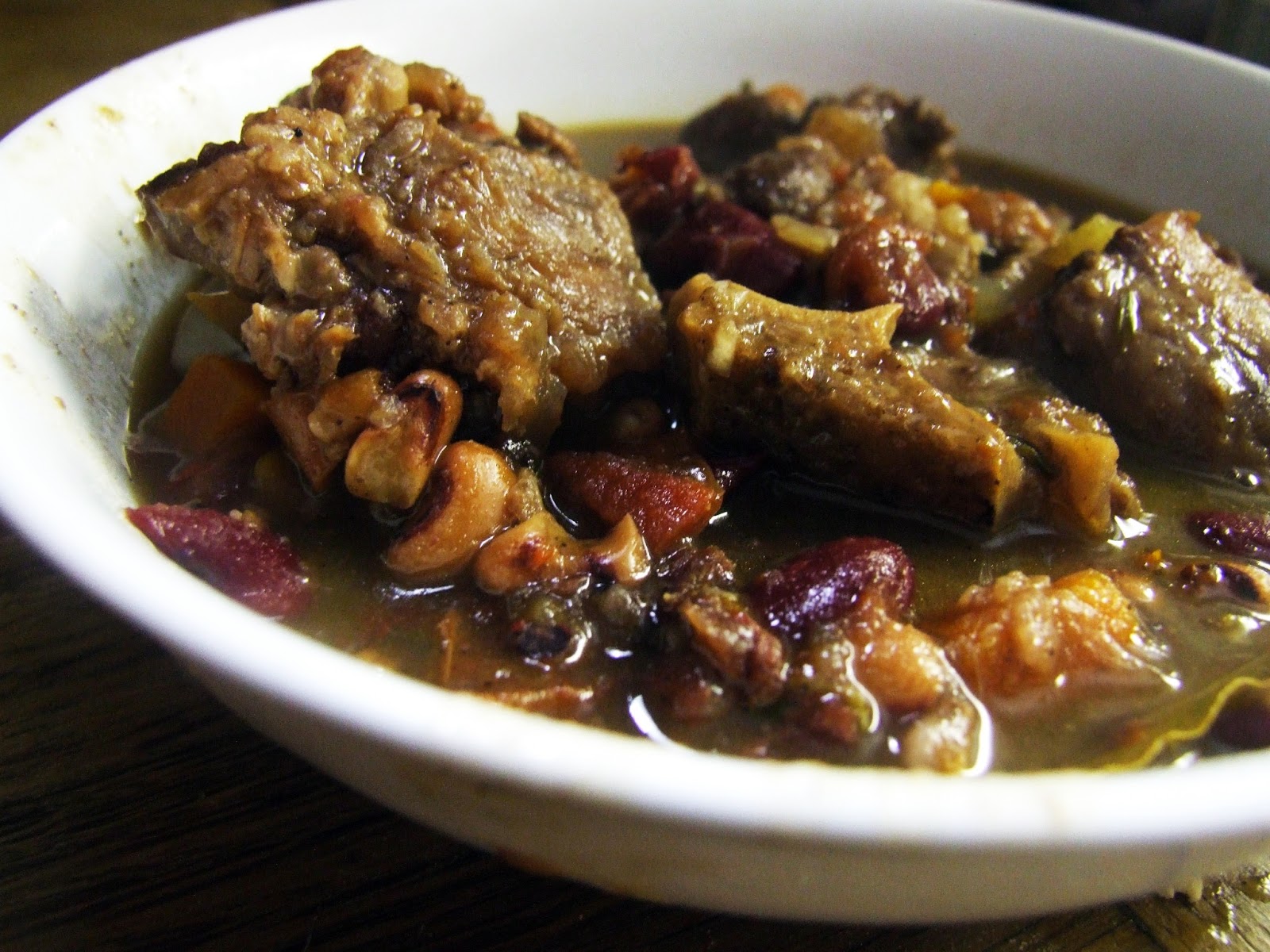 Recipes Damage In The Kitchen: Oxtail Stew