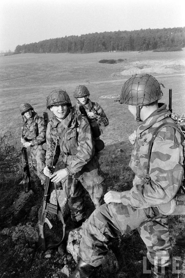 WARFARE Blog: GALERIA: Treinamento de tropas da Alemanha Ocidental em 1959