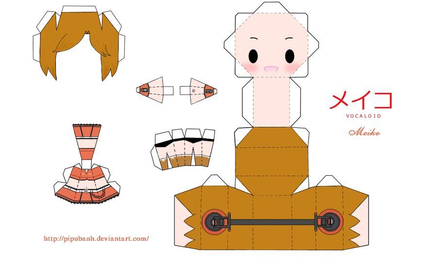 ¡Asombrate!: Vocaloid - Papercrafts