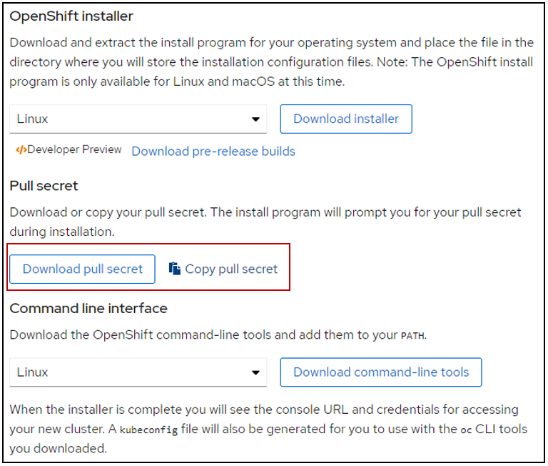 Provision Red Hat OpenShift Cluster On AWS