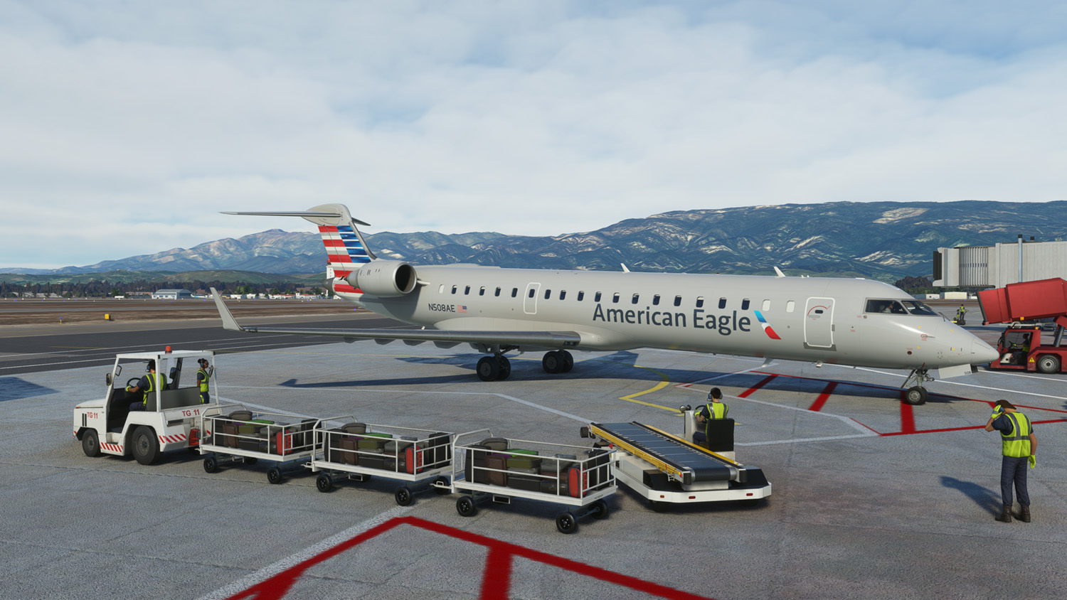 FlySim&Real: FS 2020: Aircraft CRJ 550/700 payware