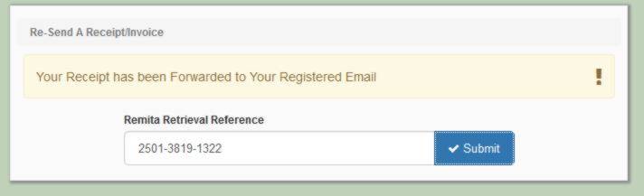 How to Retrieve Remita RRR Payment Receipt, Invoice Slip or Number - St ...