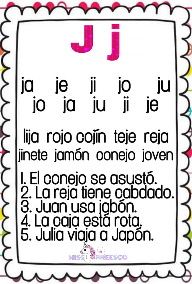 Lecturas de sílabas, palabras y oraciones | Materiales Educativos para ...