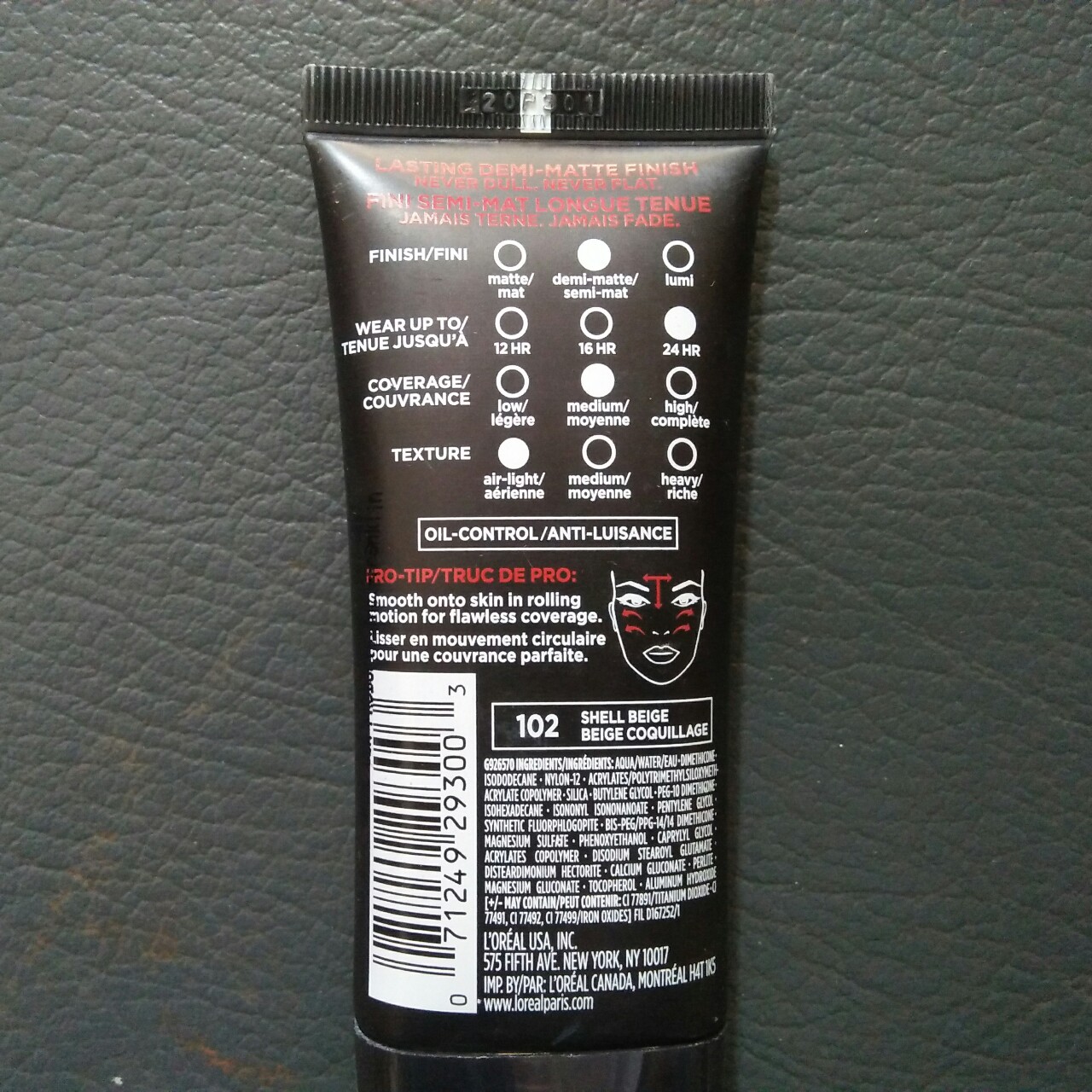 Review L'oreal Infallible Pro-Matte Foundation - Fun Beauty Traveler