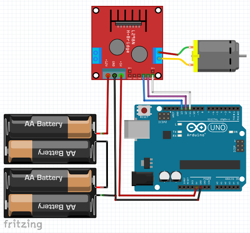 How to get l298n in fritzing - nelomaker