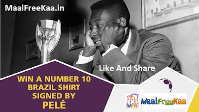 Get Free Brazil Football Number 10 T-Shirt