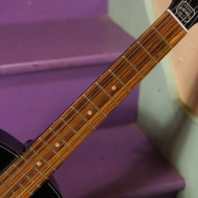 1960s Winston (Japan-made) Nashville-Tuned Electrified Parlor Guitar