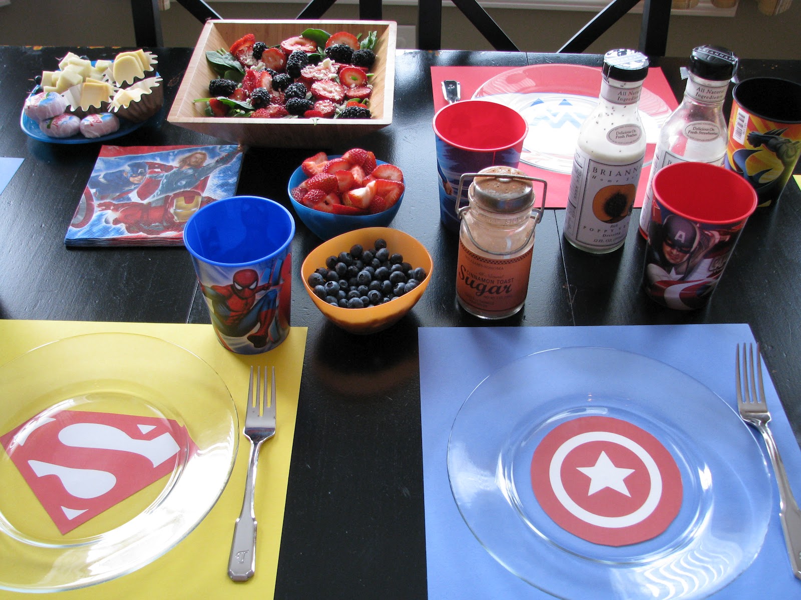 The Tyner Family: Theme Dinner: Superheroes