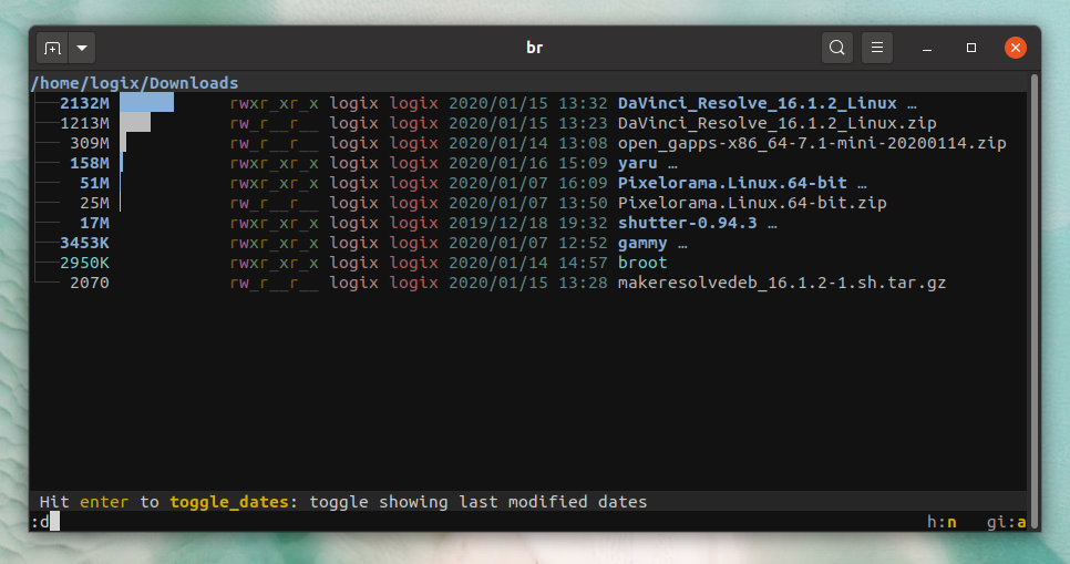 broot Is An Interactive Treeview Directory Navigation Tool For The ...