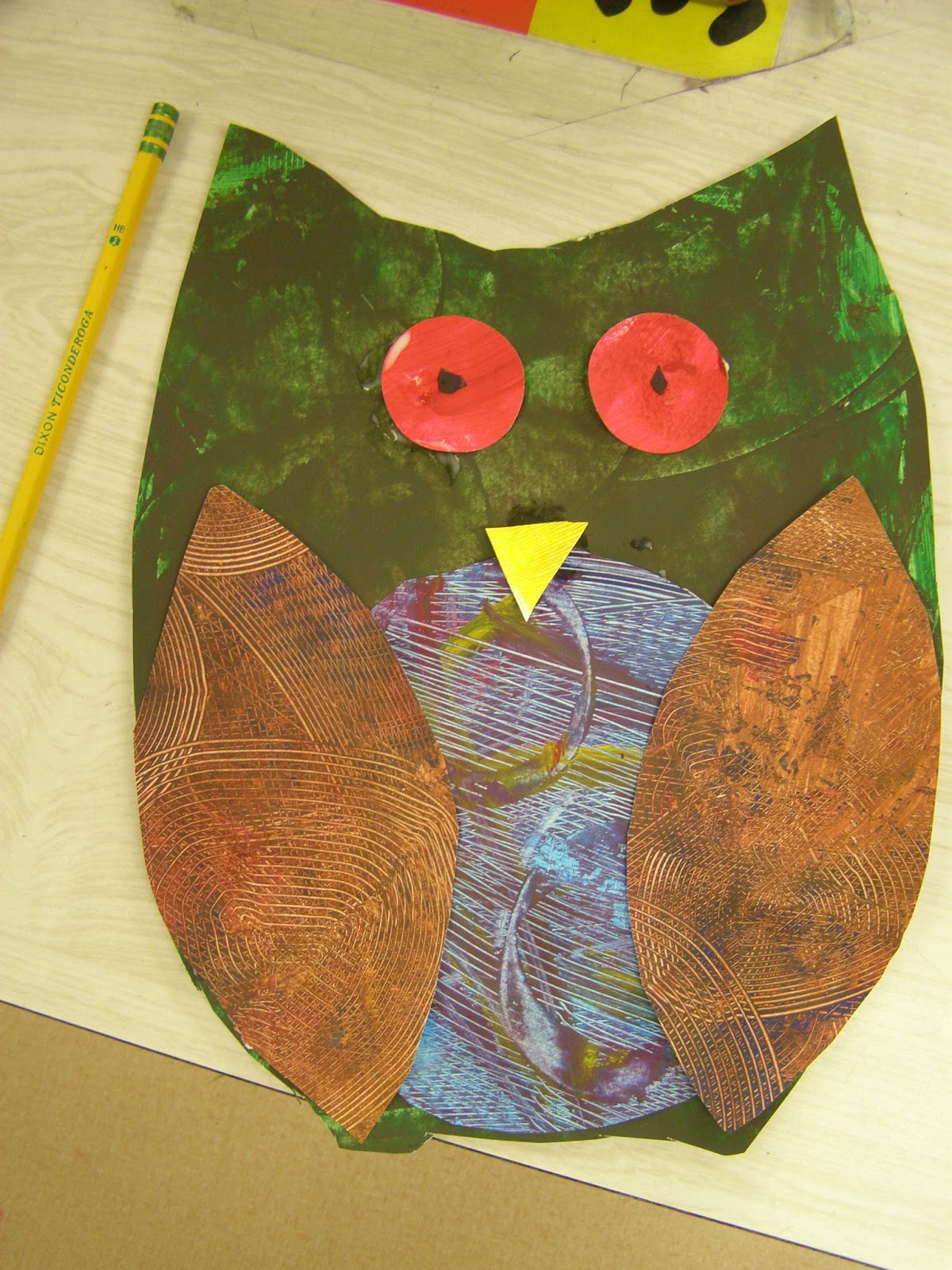 Welcome to Mrs. Peterson's Art Class!: Eric Carle Collages