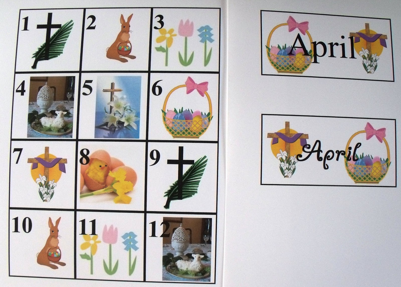 Nurturing Naters with learning activities at home: April - Easter ...
