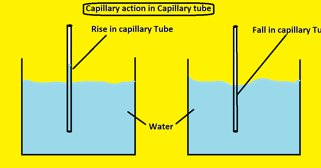 Capillarity use in Daily life