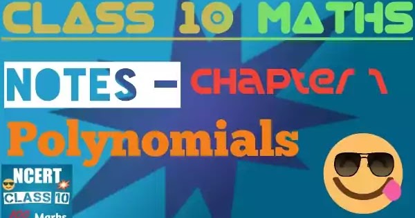 Polynomials Class 10 Maths Notes Chapter 2