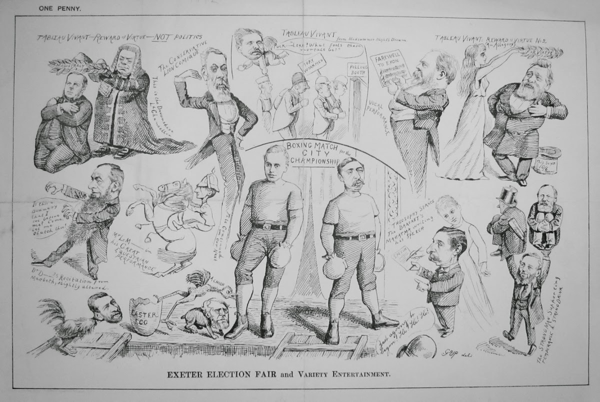Exeter Working Papers in Book History: Election ephemera: cartoons