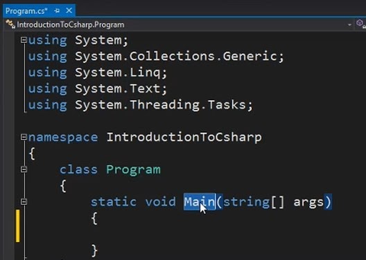 Namespace and Main Method in C# PROGRAMMING | Clcoding ~ Computer ...