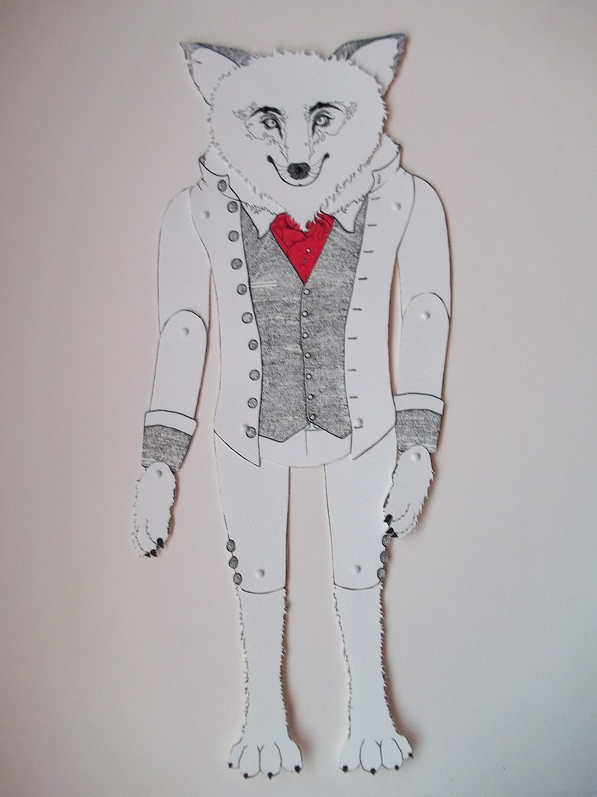 Paper Skullduggery Finals Jointed Puppet Paper Skullduggery Finals Jointed Puppet