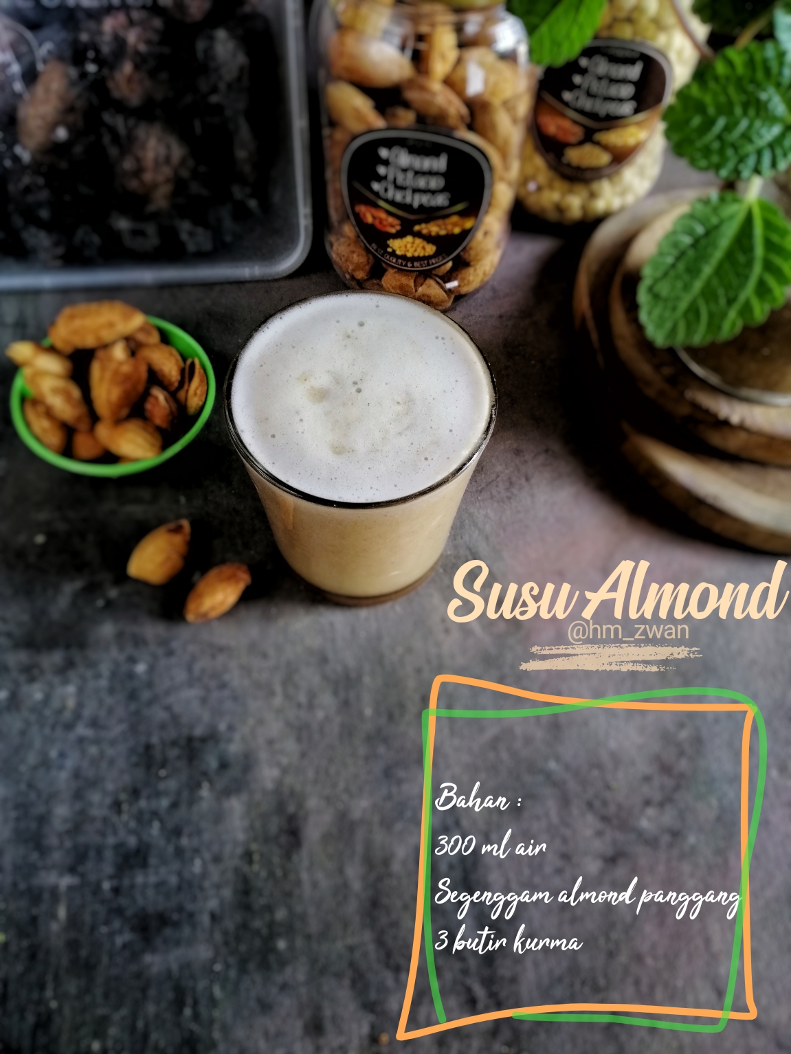 HM Zwan: Resep Mudah dan Praktis Membuat Susu Almond