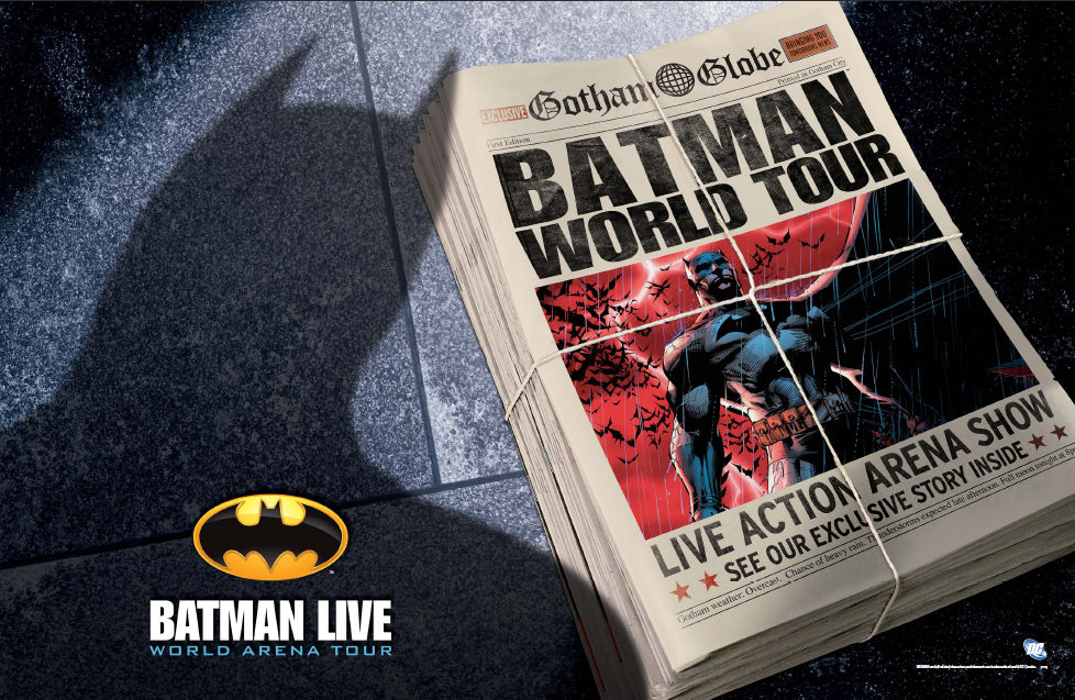 Cateaclysmic: Magic, Acrobatics, Flying & Explosions: Batman Live