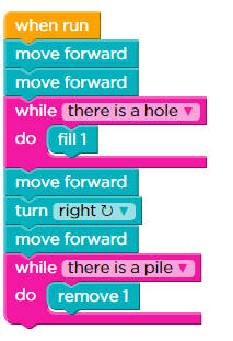 Let's Learn: Programming for kids - Course3 Farmer While Loops