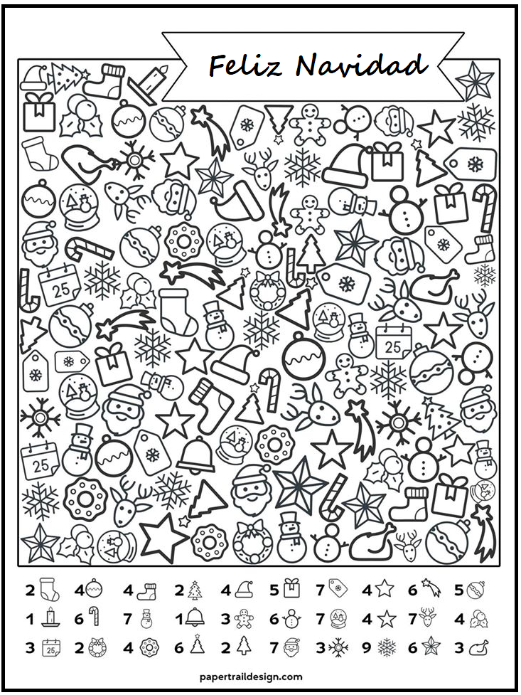 MI GRADO PRIMERO: Contando en navidad