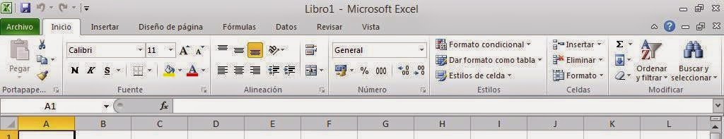 INTERFAZ DE EXCEL