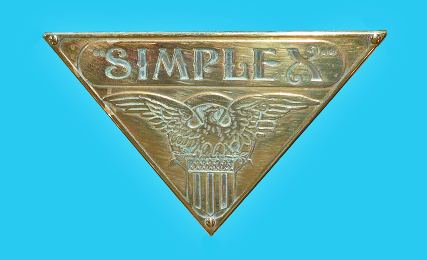 American Auto Emblems: SIMPLEX/CRANE-SIMPLEX