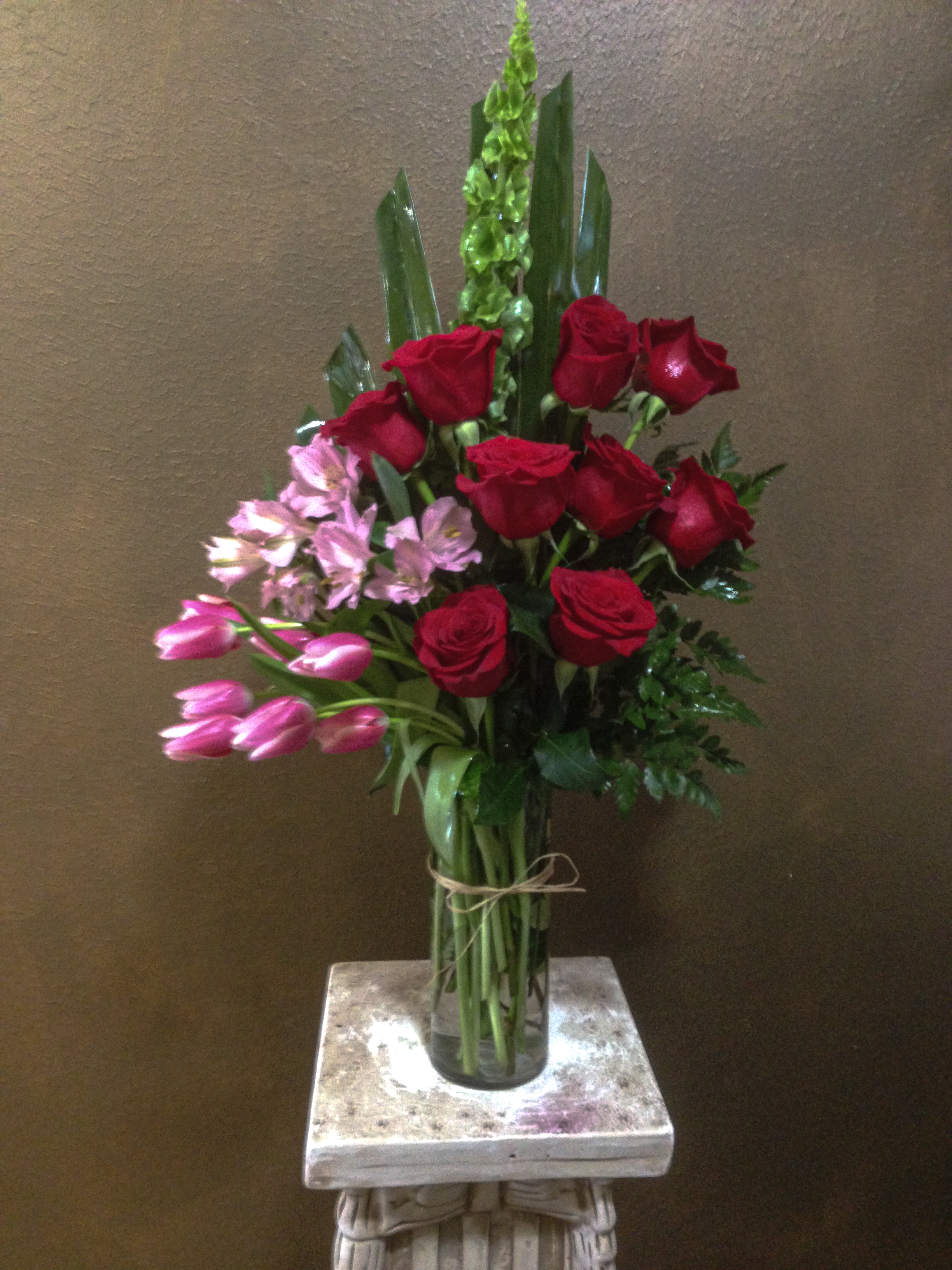 Florist Creates Custom Arrangement