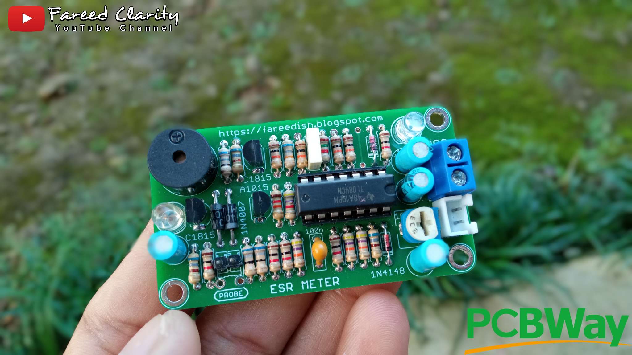 Membuat ESR Meter Analog LM324 + Continuity Tester - Fareed Read's Blog