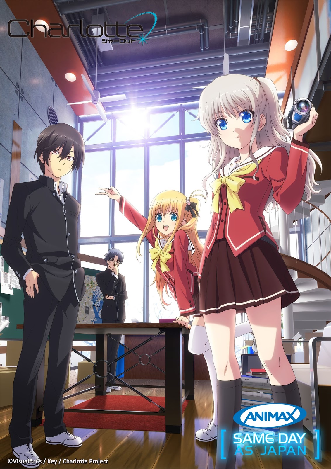 Animax Asia to air Charlotte on the same day as Japan - OtakuPlay PH ...