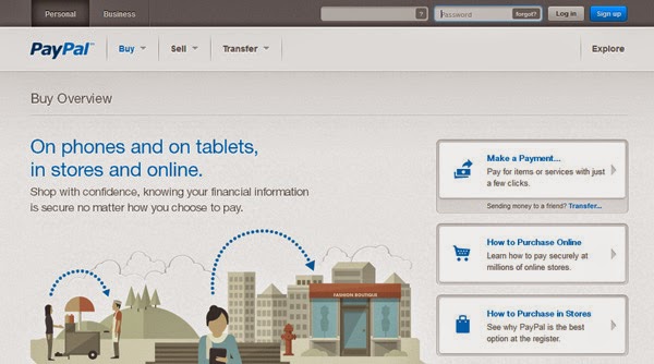New Paypal Design | Graphic Design Blog