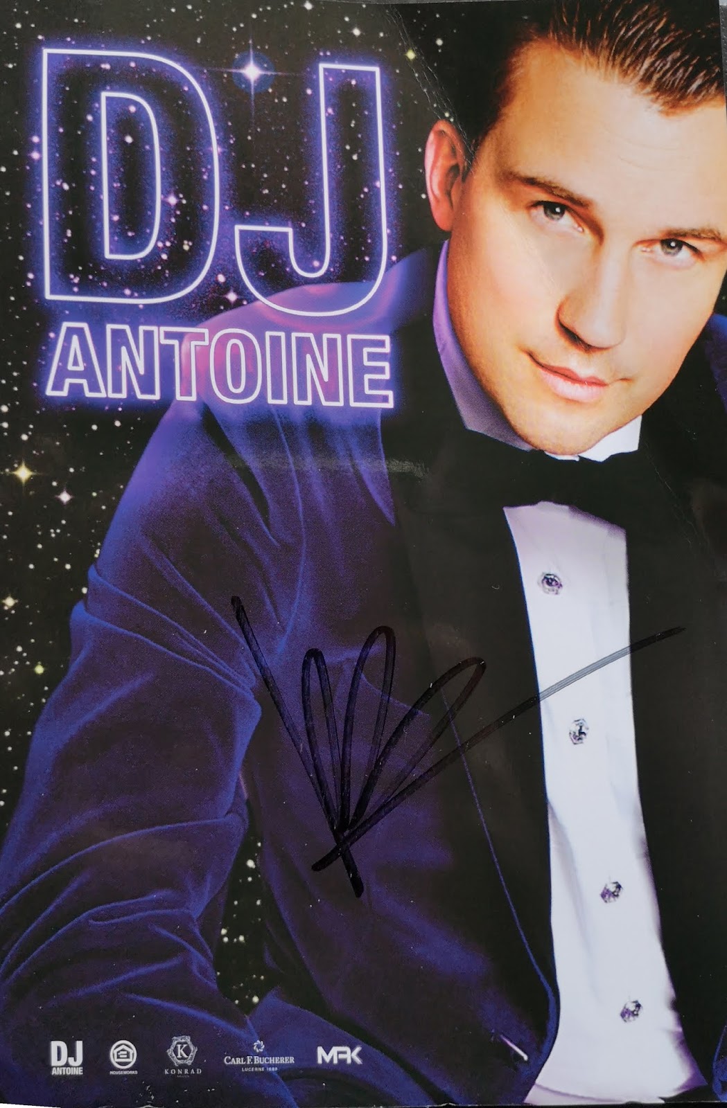 Moja kolekcja autografów: #222. DJ Antoine