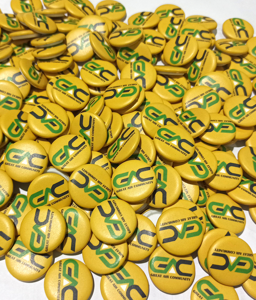 Buat pin murah, cetak pin, bikin pin, buat gantungan kunci, akrilik ...