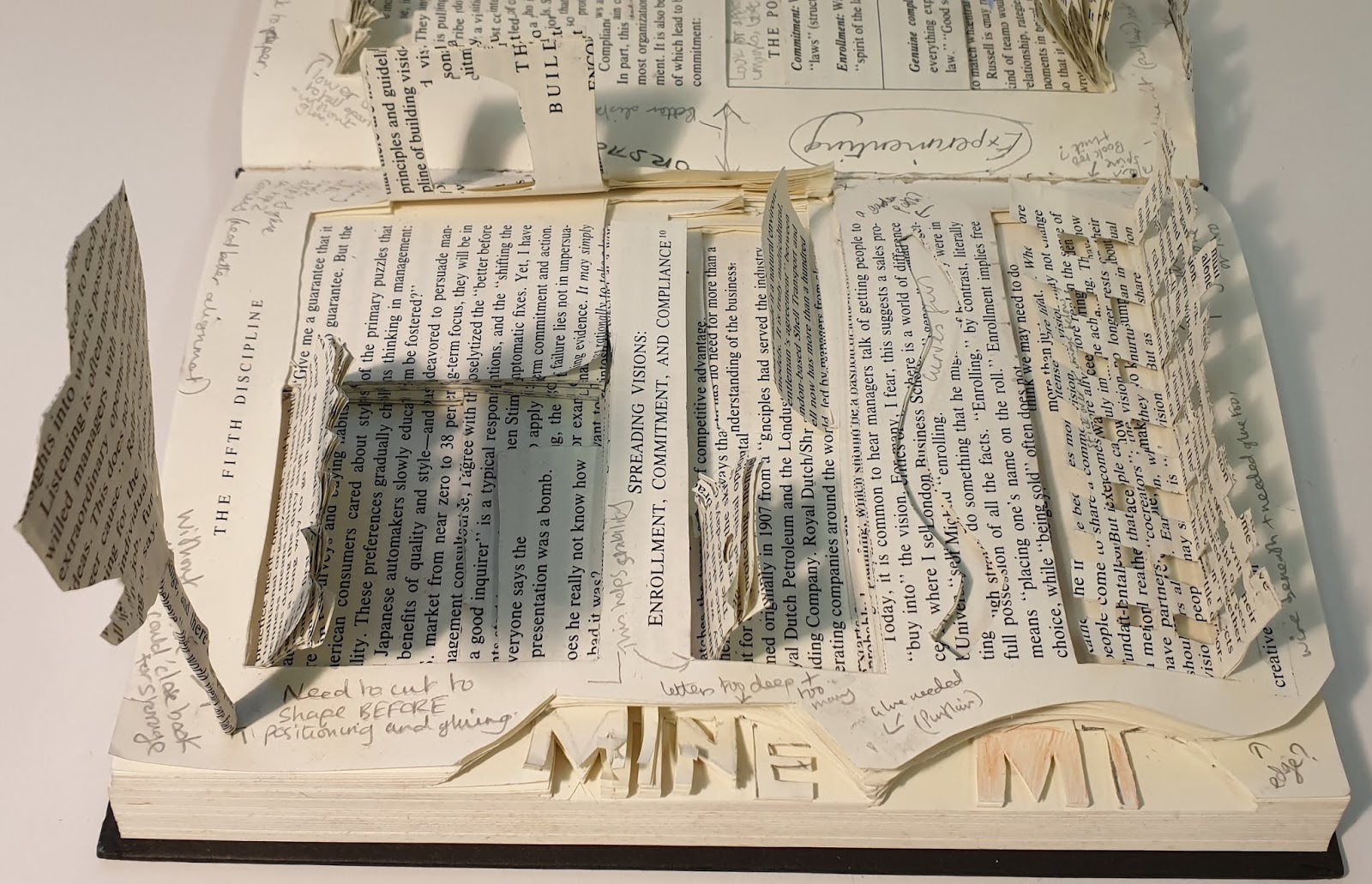 The art of deconstructing a book • Paeony Lewis