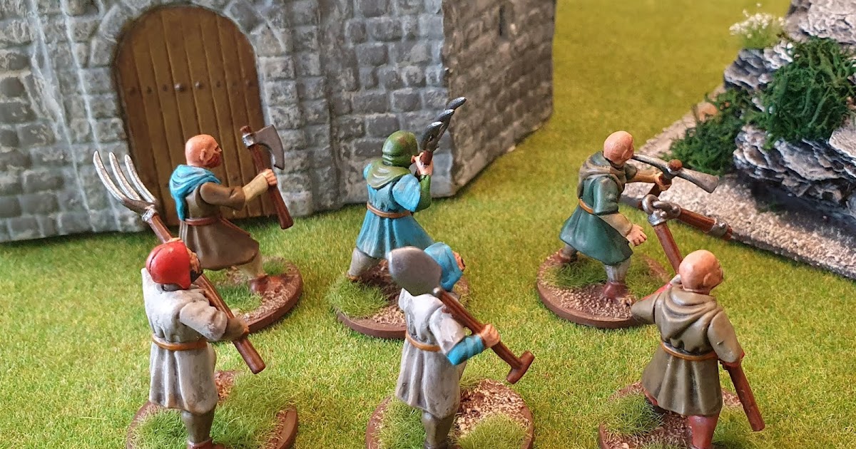 Tűzzel-Vassal Wargaming és más : Chłopi - Fireforge - Folk Rabble (2)