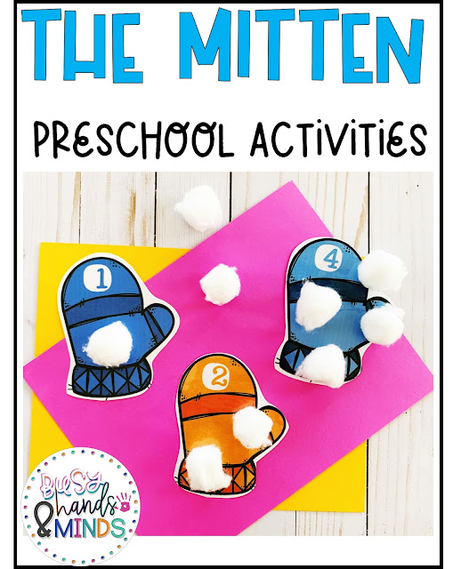 The Mitten- Centers and Activities for Preschool | Busy Hands and Minds