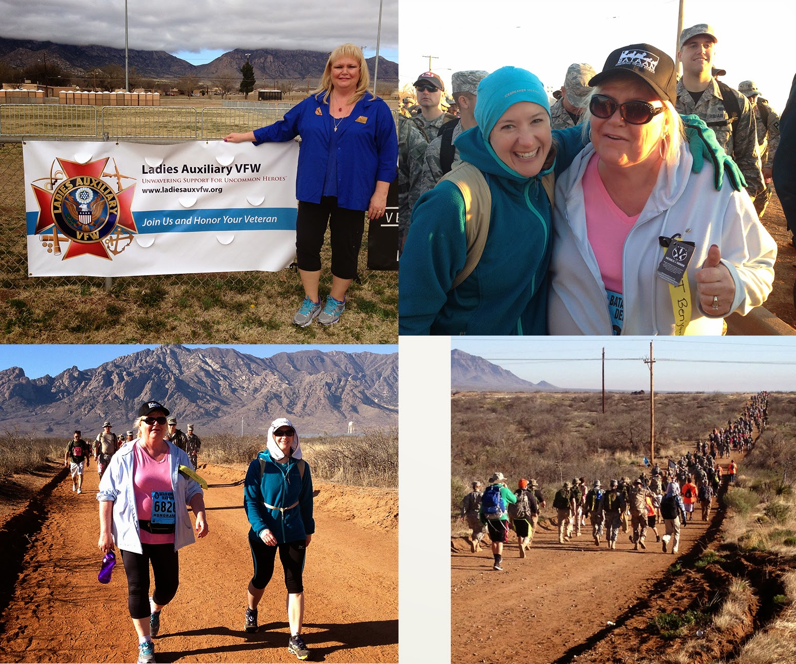 VFW Auxiliary Programs: Bataan Memorial Death March: Joyce Bilyeu's ...