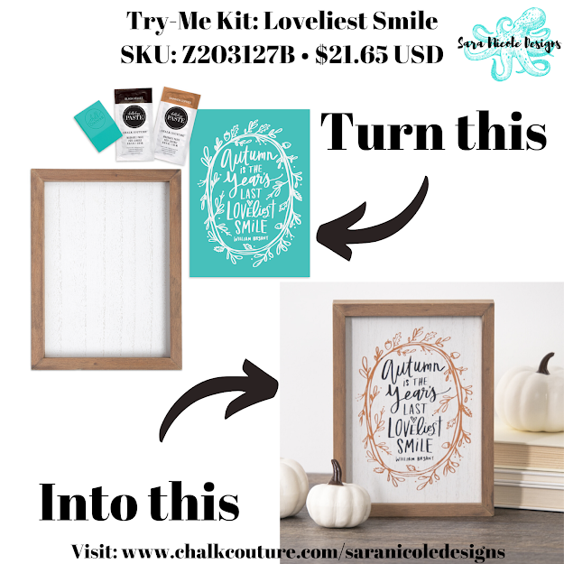 Sara Nicole Designs: 6 new Try-Me Kits added! Check them out!