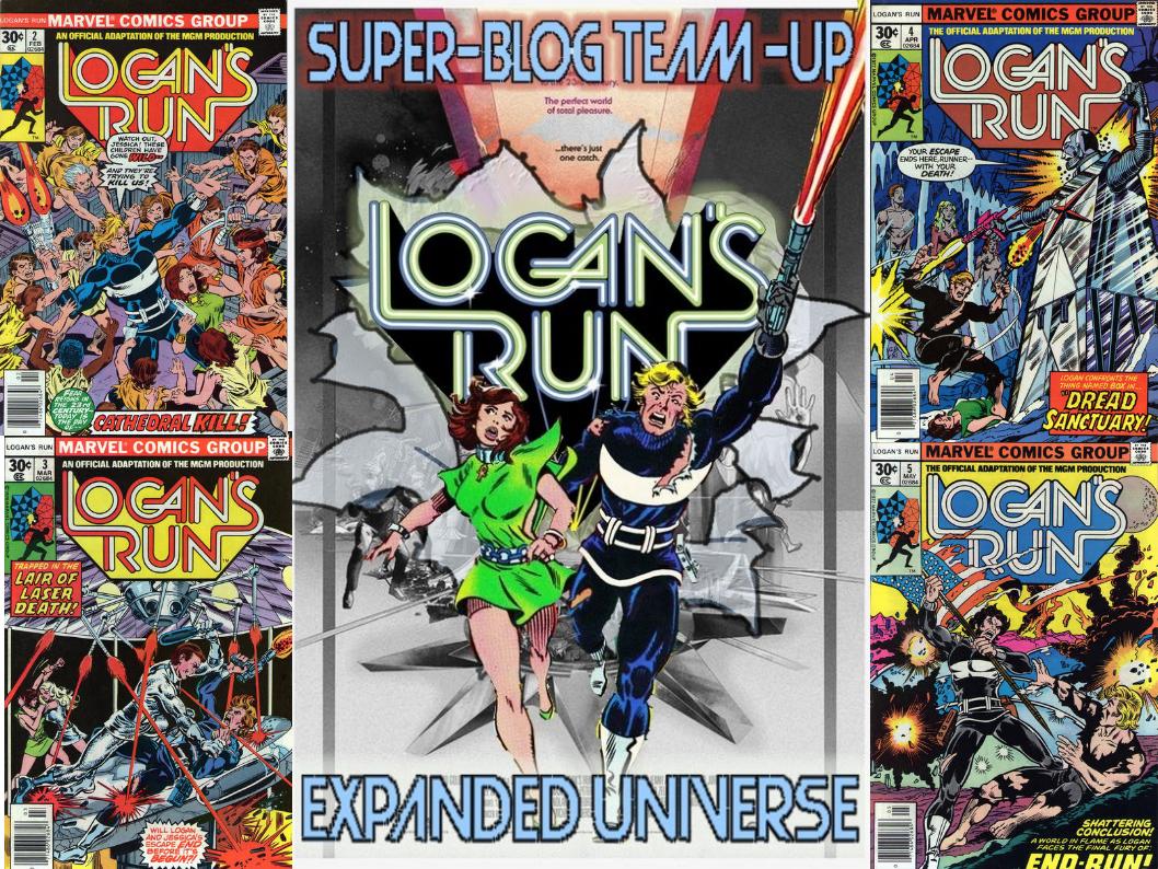 Dave's Comic Heroes Blog: Logan's Run Marvel Movie Adaptation