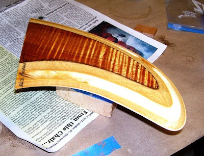 Oak Foils Custom Surfboards: Custom wood fins by John Cherry